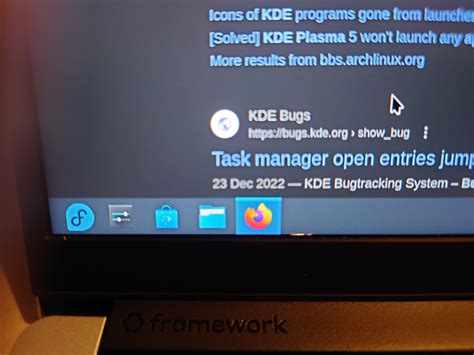 Kde Plasma 6 Weird Graphical Bug On Panels Framework 13 Amd Semi