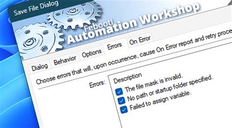 Save File Dialog · All Events