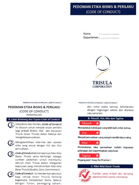 Buku Code Of Conduct Ly Pdf