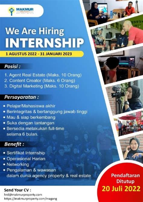 Internship Program At Makmur Property Fakultas Ilmu Komputer Universitas Brawijaya