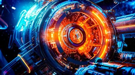 Premium Ai Image Spacecraft Thermonuclear Turbine Generative Ai