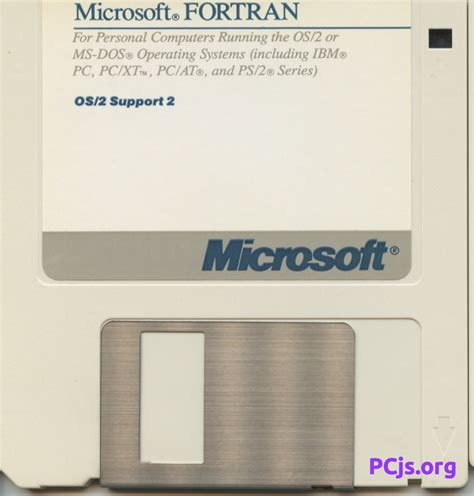 Microsoft Fortran Compiler 500 Pcjs Machines