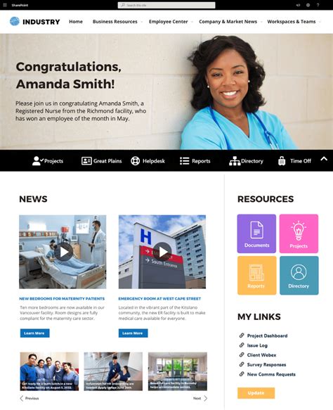 15 Modern Sharepoint Intranet Site Examples For 2023 Artofit