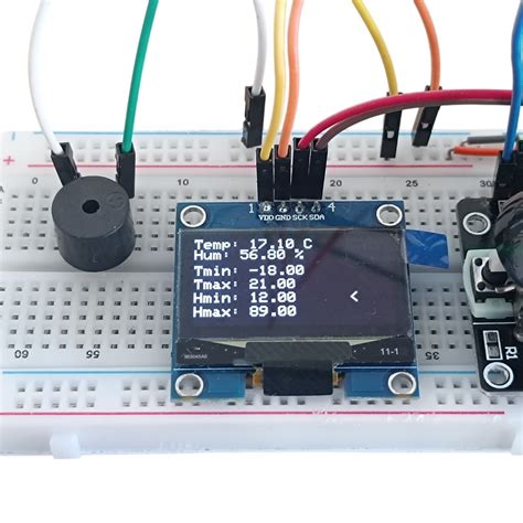 Kit Diy De Contrôle De Température Et Humidité Esp32 Atelier De La Robotique