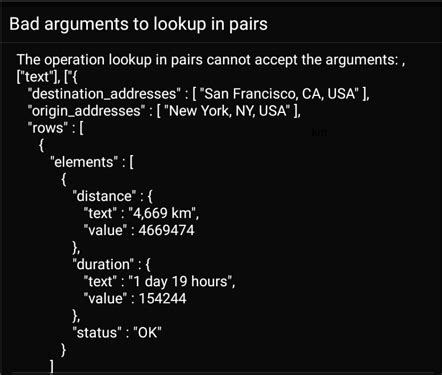 How Do You Calculate The Driving Distance Between Two Locations Or Cities Using Google Maps API