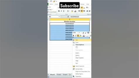 How To Add Country Code In Excel Excel Excelformula Exceltips Exceltutorial Youtube