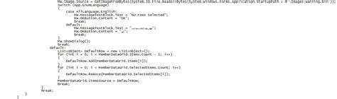Datagrid Columns[i] Getcellcontent Item Returns Null C Microsoft Qanda