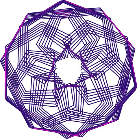 Premium Vector Abstract Spirograph Element Vector Spirograph