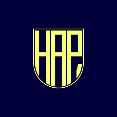 Premium Vector Hap Letter Logo Design