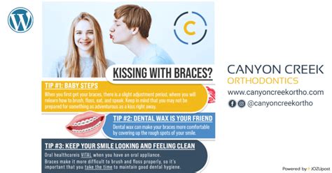 Kissing With Braces Have No Fear Canyon Creek Orthodontics