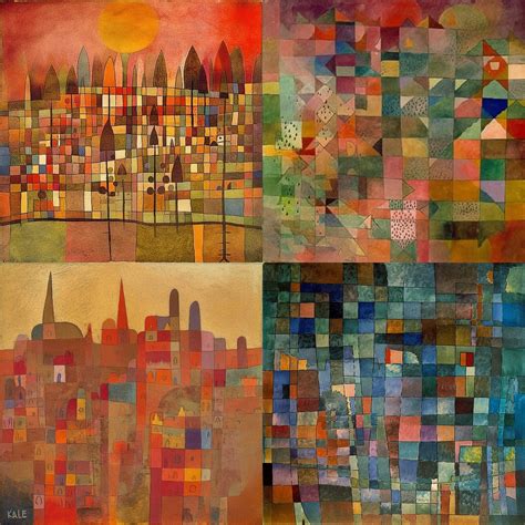 Paul Klee Midjourney Style Andrei Kovalevs Midlibrary 20