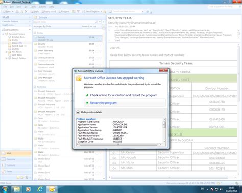 I Have A Problem With Outlook When Microsoft Office Outlook Stopped Working Software