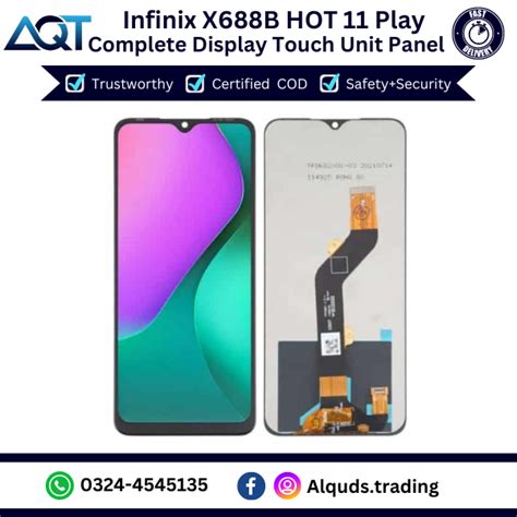 Infinix X C Hot Play Lcd Panel Alqudstrading Aqt