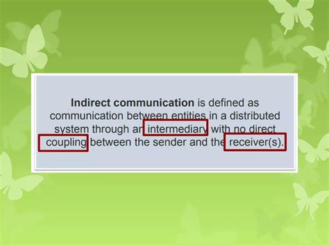 distributed system multicast and indirect communication ppt
