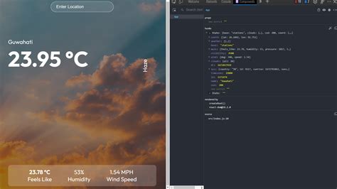 Github Bidipta05weatherappreact A Weather App Reacted Using React Js With The Help Of Api