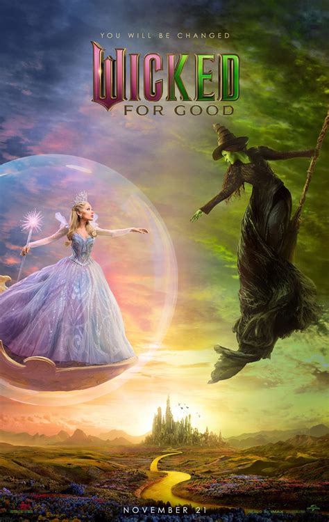 Wicked For Good New Poster Ahead Of The Trailer Release Tonight