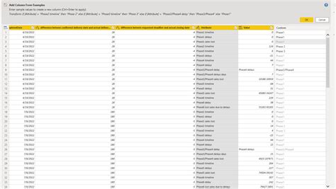 solved how to prepare table in power query to load to pbi microsoft