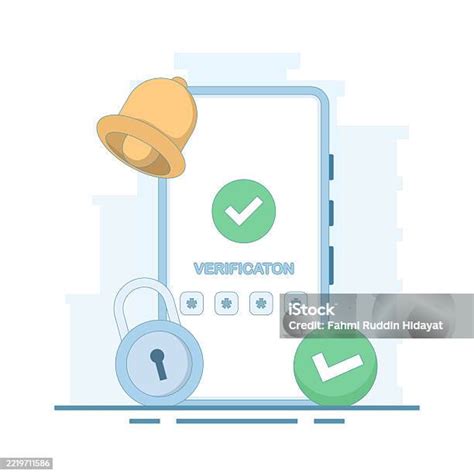 User Verification Concept Security System Verification Check Mark