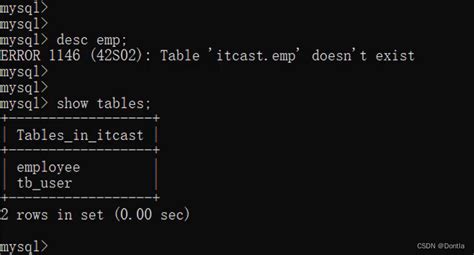 黑马mysql教程笔记（mysql8教程、数据库教程）基础篇——数据库相关概念、安装mysql安装及mysql卸载mysql、数据模型、sql通用语法及分类（ddl、dml、dql、dcl