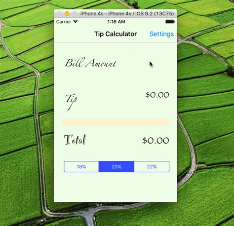 Tip Calculator Jose Rodriguez