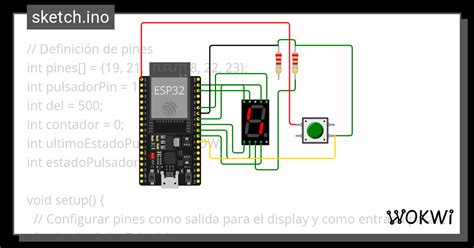 Practica 6 Tri 3 Wokwi Esp32 Stm32 Arduino Simulator
