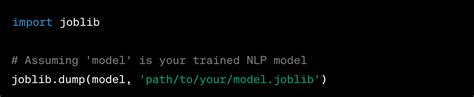 Integration Of Nlp Model With Django Using Joblib By Irrrammkahhkashhan Nov 2023 Medium