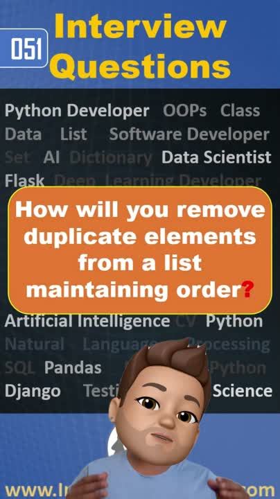 Indian Ai Production On Linkedin Interviewquestions Python Datascience Indianaiproduction