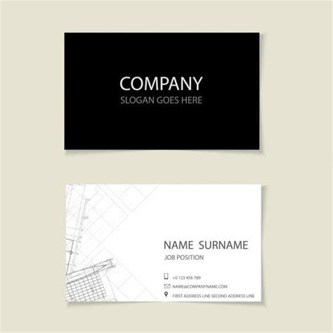 명함 서식 파일 디자인 Eps Uidownload