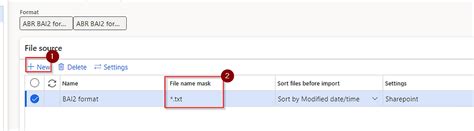 Auto Import BAI2 Files Via SharePoint To D365 ABR