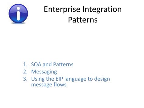 Ppt Enterprise Integration Patterns Powerpoint Presentation Free Download Id1521286