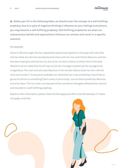 Maladaptive Schemas Workbook Attachment Project