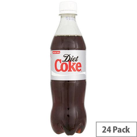 Coca Cola Diet Coke Soft Drinks 500ml Bottle Pack 24 100187 Hunt
