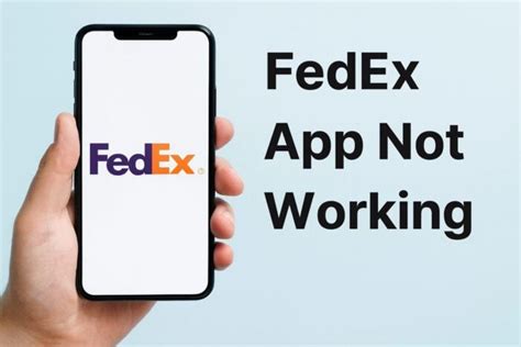 Fedex App Not Working 5 Quick Fixes To Try