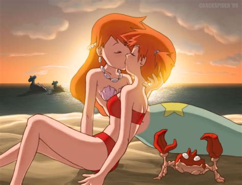 Misty Lapras Krabby And Mermaid Misty Pokemon And More Drawn By Crackspid R Danbooru
