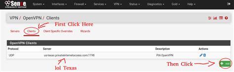 Setting Up An Openvpn Client In Pfsense Networking Level1techs Forums