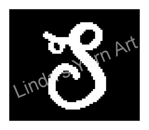 Monogram Cursive S Linda S Yarn Art