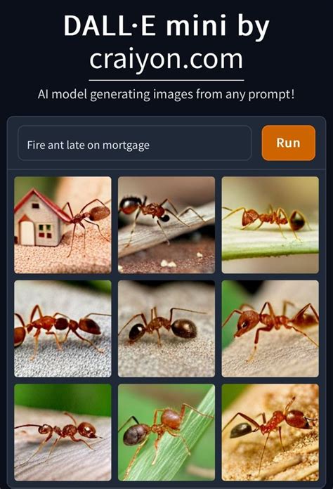 Dall E Mini By Al Model Generating Images From Any Prompt Fire Ant