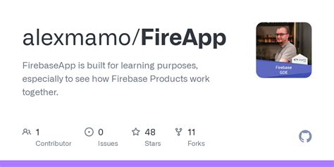 Github Alexmamofireapp Firebaseapp Is Built For Learning Purposes Especially To See How
