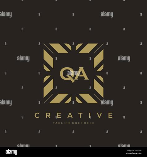 Qa Initial Letter Luxury Ornament Monogram Logo Template Vector Stock Vector Image And Art Alamy