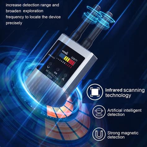 G768w Anti Spy Detector Detect Hidden Cameras Gps Trackers And Rf Signals Portable And Precise