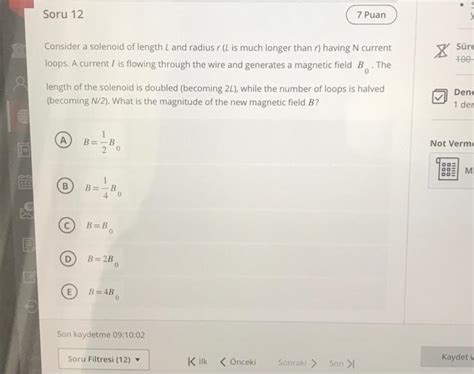 Consider A Solenoid Of Length L And Radius R L Is