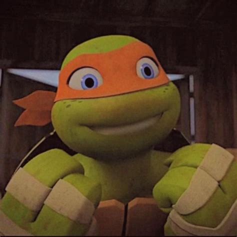 Mikey Pfp Michelangelo Ninja Turtle Tmnt 2012 Tmnt