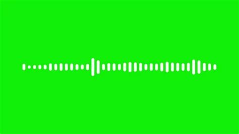Audio Wave Digital Animation Effect K M Stock Video Pond