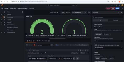 Instrumentation Of Net App Metrics Using Opentelemetry Prometheus And Grafana