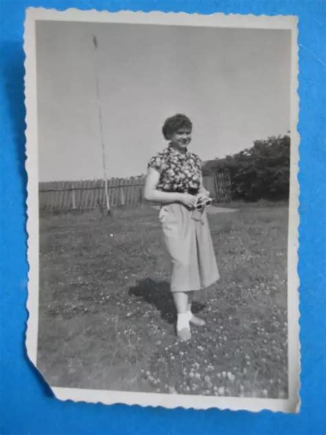 Altes Retro Ddr Foto Junge Hübsche Girls Frauen 1955 Eur 1 00 Picclick De
