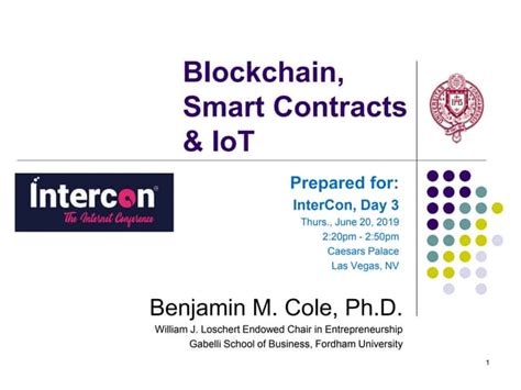blockchain smart contracts and iot pptx currencies economy