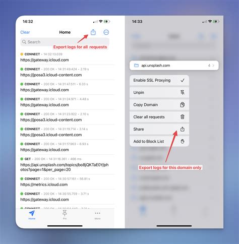 Capture And Inspect Traffic From Iphone · Proxyman