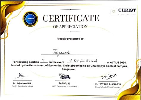 Jaiganesh M On Linkedin Im Delighted To Share That Ive Secured The