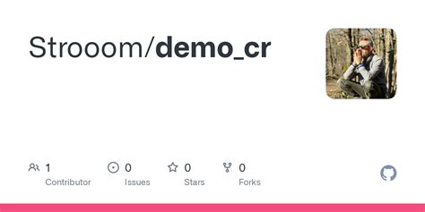 GitHub Strooom Demo Cr
