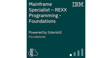 Alexander Ioffe On Linkedin Interskill Mainframe Specialist Rexx